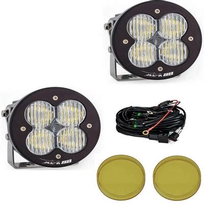 Baja Designs Xl R 80 Wide Cornering Light Pod Kit W Wiring And Amber