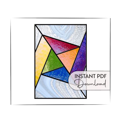 Stained Glass Geometric Patterns Immediate Gratification Glassyrock