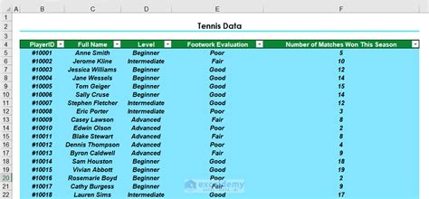 How To Make Excel Tables Look Good 8 Effective Tips