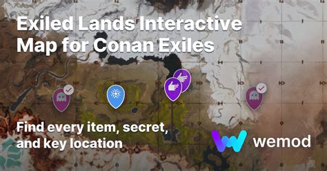 Mapa Exiled Lands Para Conan Exiles Wand
