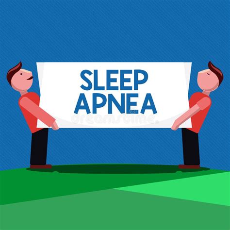 Handwriting Text Sleep Apnea Concept Meaning The Temporary Stoppage Of Breathing During Sleep