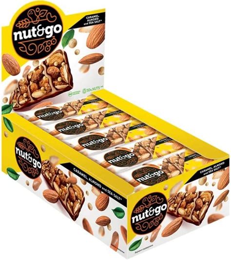 Яшкино Батончик Nut And Go миндальный 34г Батончики Батончики снэки