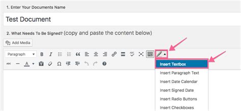 How To Add Signer Input Fields WP E Signature Support Documentation By ApproveMe