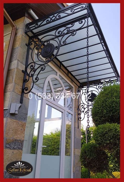 Selİm KÖksal Ferforje ☎️0533 334 67 82 Demir Sundurma Modelleri Kapı Üstü Sundurma Demir