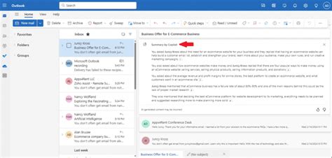 Summarize Long Email Threads With Copilot For Microsoft 365 O365cloudexperts
