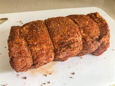 Brined Roast Pork Loin With Smokin Summer Spice Dry Rub