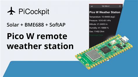 everything about the raspberry pi pico w picockpit