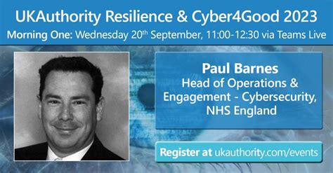 Ukauthority On Linkedin Were Excited To Welcome Paul B Cissp Cism Head Of Operations