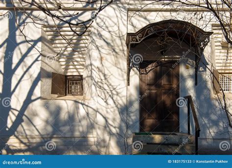 Entrance From The Street To The Monastic Cell Stock Image Image Of