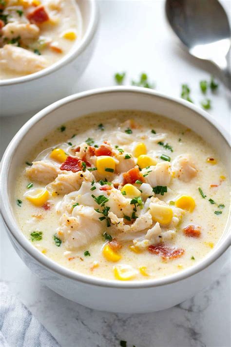 Crab And Corn Chowder Insanely Good