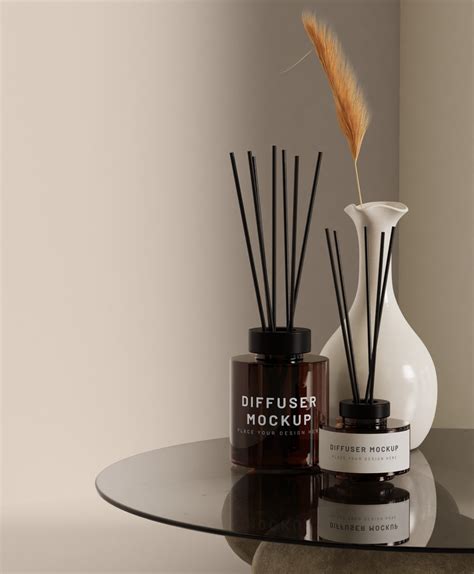 Diffuser Bottle Mockup 40298487 Psd