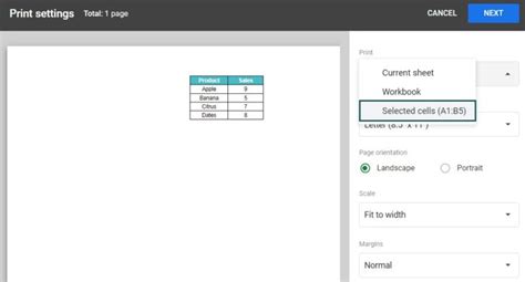 Print Area In Google Sheets Meaning Examples How To Set