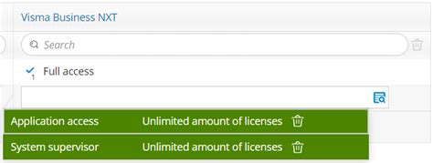 user setup business nxt api visma software nordic documentation