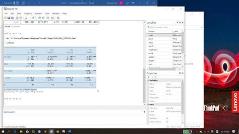 A Simple Way To Creating Beautiful Regression Tables In Stata The Esttab Command From Estout