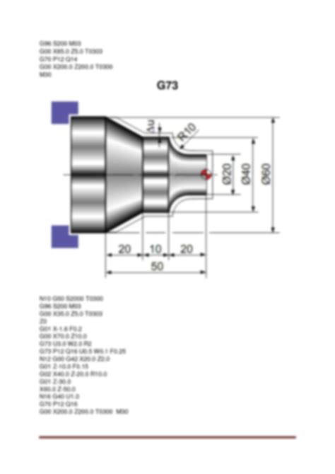 SOLUTION Cnc Programming Lathe And Mill Exemples Studypool