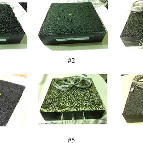 Six Types Of Asphalt Specimens For Experiment Download Scientific Diagram