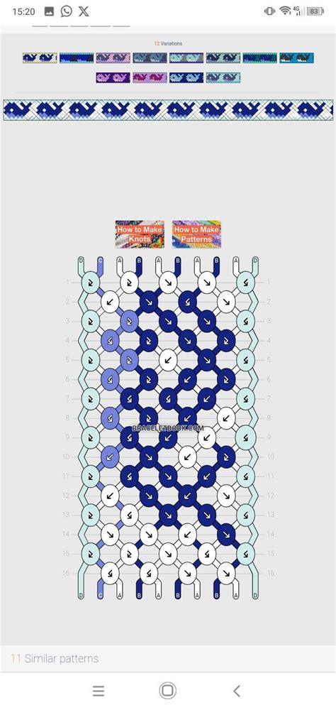 Unlock Your Creativity With Easy Bracelet Patterns String Bracelet Patterns Friendship