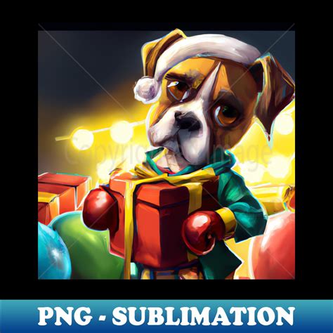 Cute Boxer Drawing High Quality Png Sublimation Download Inspire
