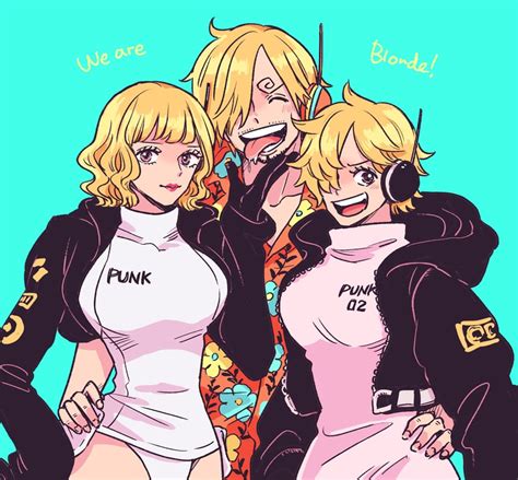 Sanji Vegapunk Lilith And Stussy One Piece Drawn By Hatch8cco