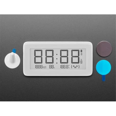 Buy Adafruit 5023 Bluetooth Eink Display Clock With Temperature