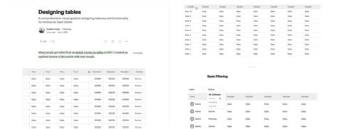 Enterprise Ux Essential Resources To Design Complex Data Tables By Stéphanie Walter Ux