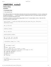 AMS394 Note3 1 Pdf 2021 6 1 AMS394 Note3 AMS394 Note3 Weihao Wang 5 3 2021 1 One Sample