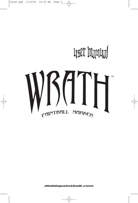 Diablo Wrath Users Manual