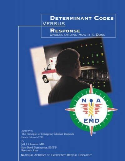 Determinant Codes Response Priority Dispatch Corporation