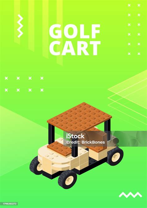 인쇄 및 디자인을위한 골프 카트 포스터 벡터 일러스트 레이 션입니다 0명에 대한 스톡 벡터 아트 및 기타 이미지 0명 3차원 형태 개념 Istock