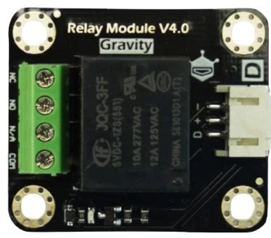 How To Use Relay Module V DFRobot DFR V Nom A Pinouts