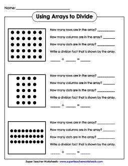 Using Array Division