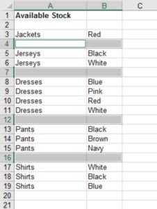 How To Remove Blank Cells Between Your Data In Excel Sage Intelligence