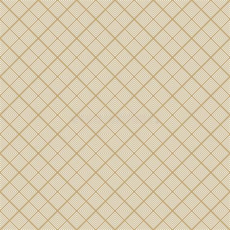 Vector Golden Geometric Seamless Pattern With Squares Lines Diagonal Grid Lattice Repeat