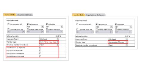 Design Member For The Reinforced Concrete In The Rcs Application Idea Statica