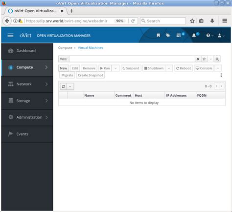 Centos 7 Ovirt Create Virtual Machines Server World