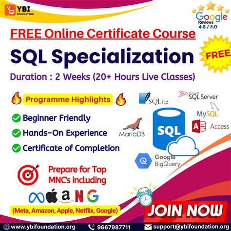 ybi foundation on linkedin ⌛ join now bit ly ybi sql 🚀 free