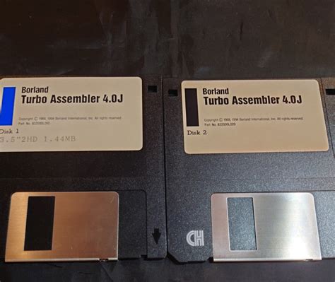 Yahooオークション 現状渡し Borland Turbo Assembler 40j35 2h