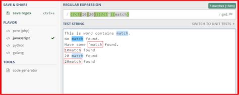 Code Samples A Regex To Match A Substring That Isn T Followed By A