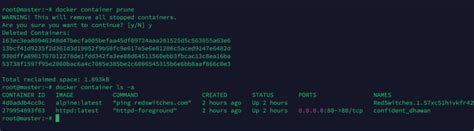 docker prune 6 easy steps to free up disk space