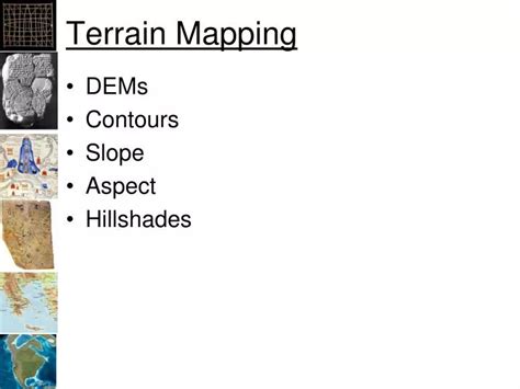 PPT Terrain Mapping PowerPoint Presentation Free Download ID