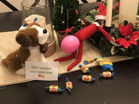 Elf On Shelf Bubble Gum Fart