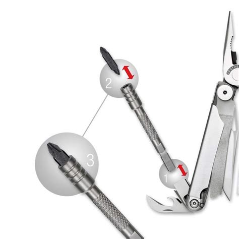 Phụ Kiện Leatherman BIT DRIVER EXTENDER Black | ChuyenTactical
