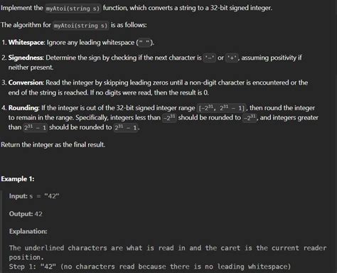 Leetcode Java Atoi Stringparsing Problemsolving Codingchallenge Surabhi Singh