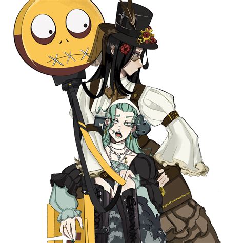 Testament A B A And Paracelsus Guilty Gear And 1 More Drawn By