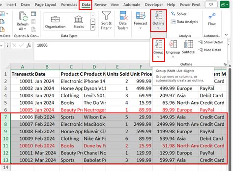 8 Ways To Group Rows In Microsoft Excel How To Excel