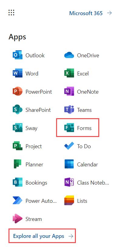 Microsoft Forms Help Illinois State