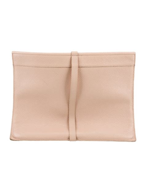 Chloé Medium Elle Clutch Pink Clutches Handbags Chl95121 The