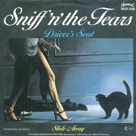 Album Driver S Seat De Sniff N The Tears Sur Cdandlp