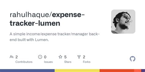GitHub Rahulhaque Expense Tracker Lumen A Simple Income Expense