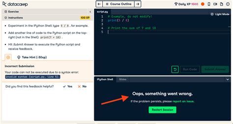 My Session Keeps Timing Out Support DataCamp